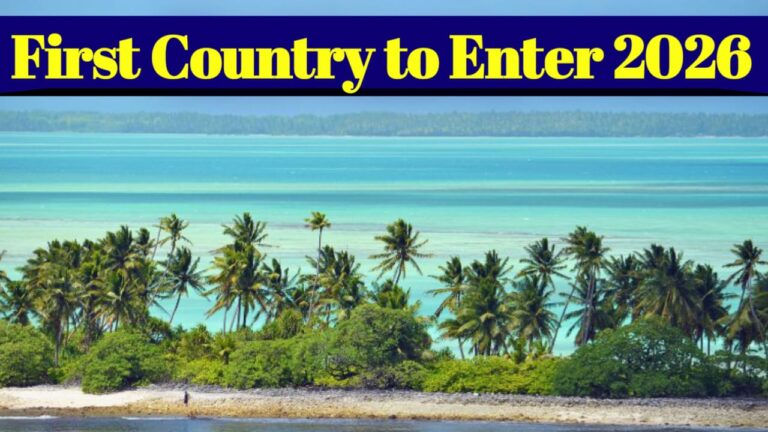 First Country to Enter 2026: Why Kiribati Welcomes the New Year Before ...