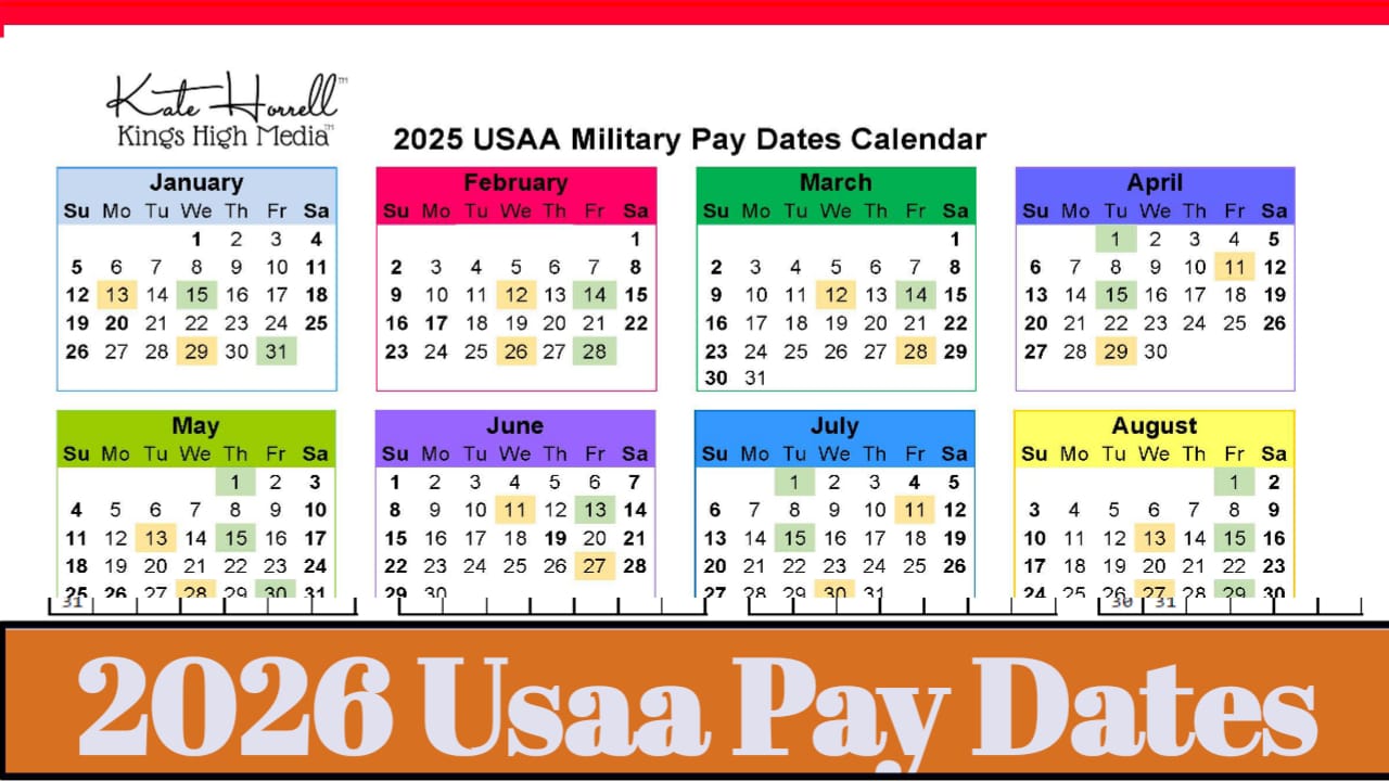 2026 USAA Pay Dates: Complete Early Deposit Schedule and What Members ...